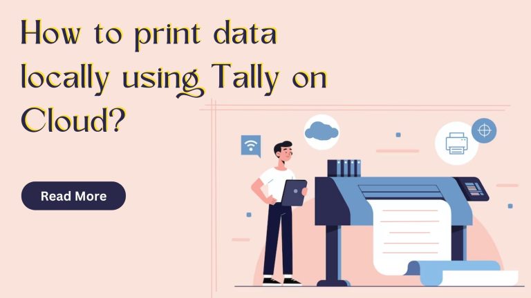 How to Print Data Locally Using Tally on Cloud? | Tally on Mac | Tally ...