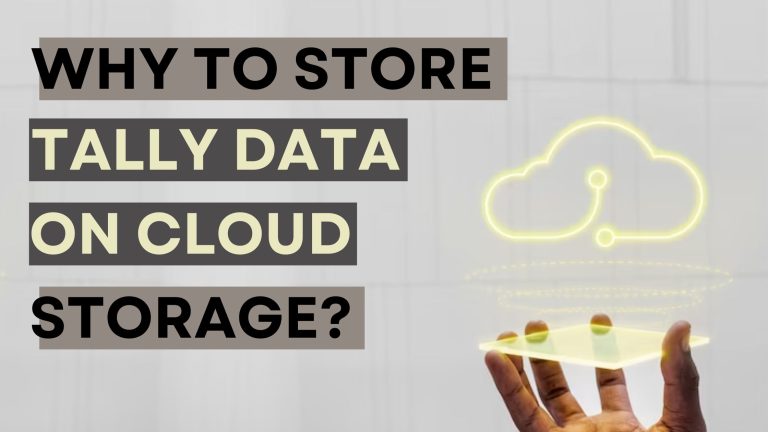 Why Store Tally Data on Cloud Storage? | Tally on Mac | Tally Online ...